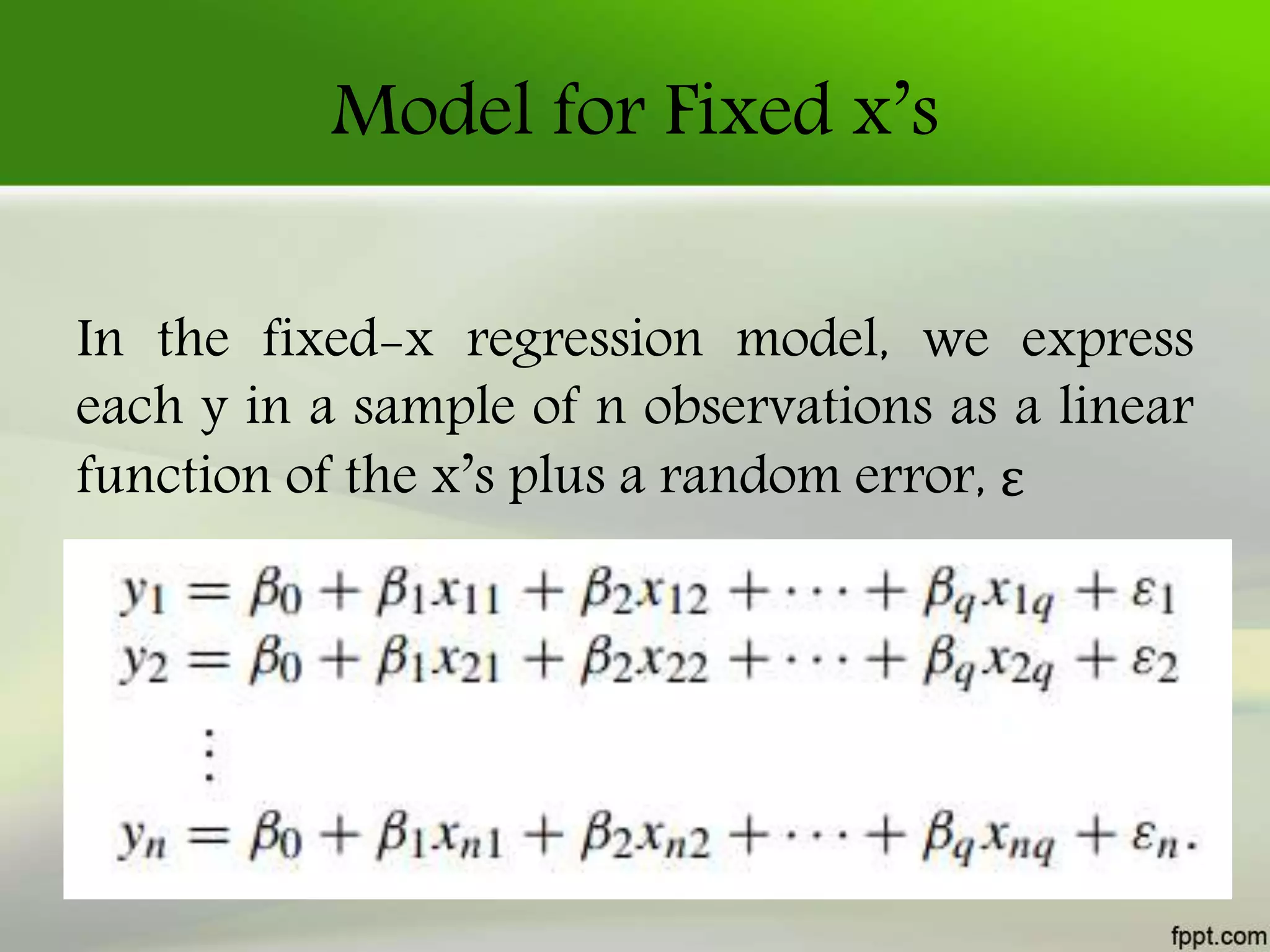 Multivariate reg analysis | PPTX