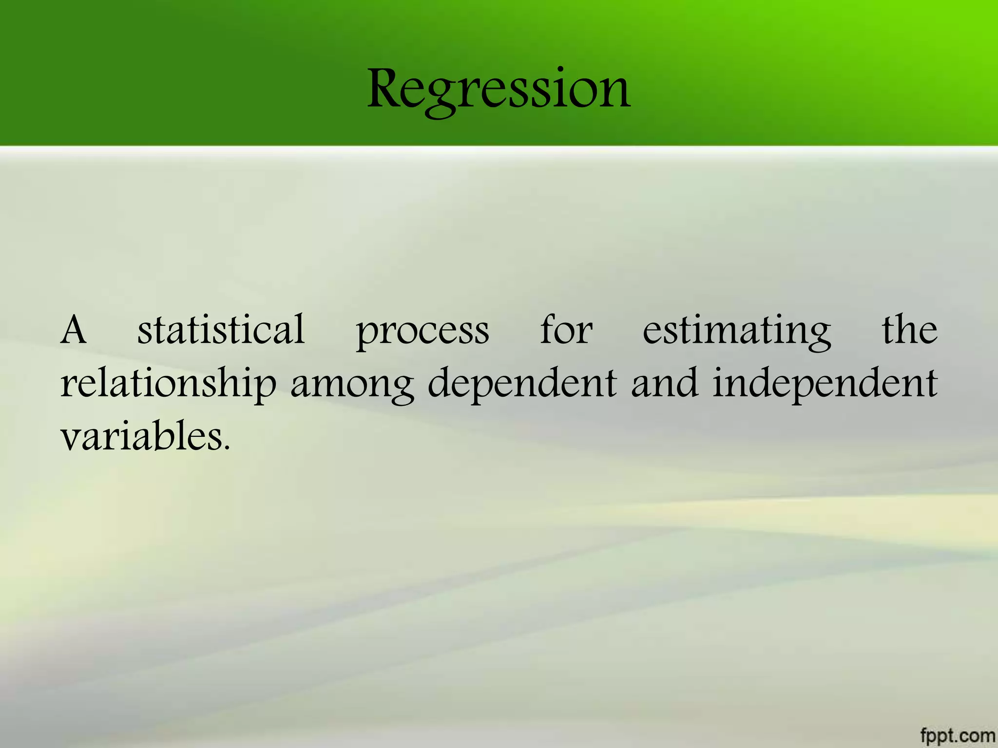 Multivariate reg analysis | PPTX