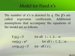 Multivariate reg analysis | PPTX