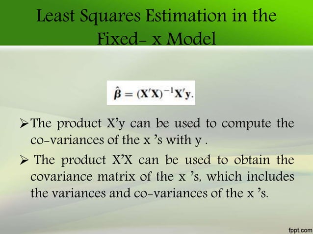 Multivariate reg analysis | PPTX | Science