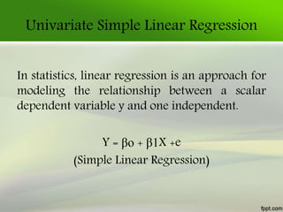 Multivariate reg analysis | PPTX