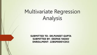 Multivariate Regression Analysis.pptx