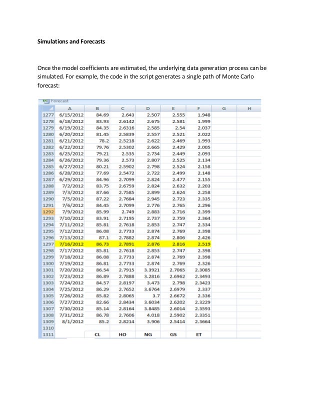 Multivariate Time Series