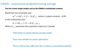 Multivariate volatility forecasting | PPTX