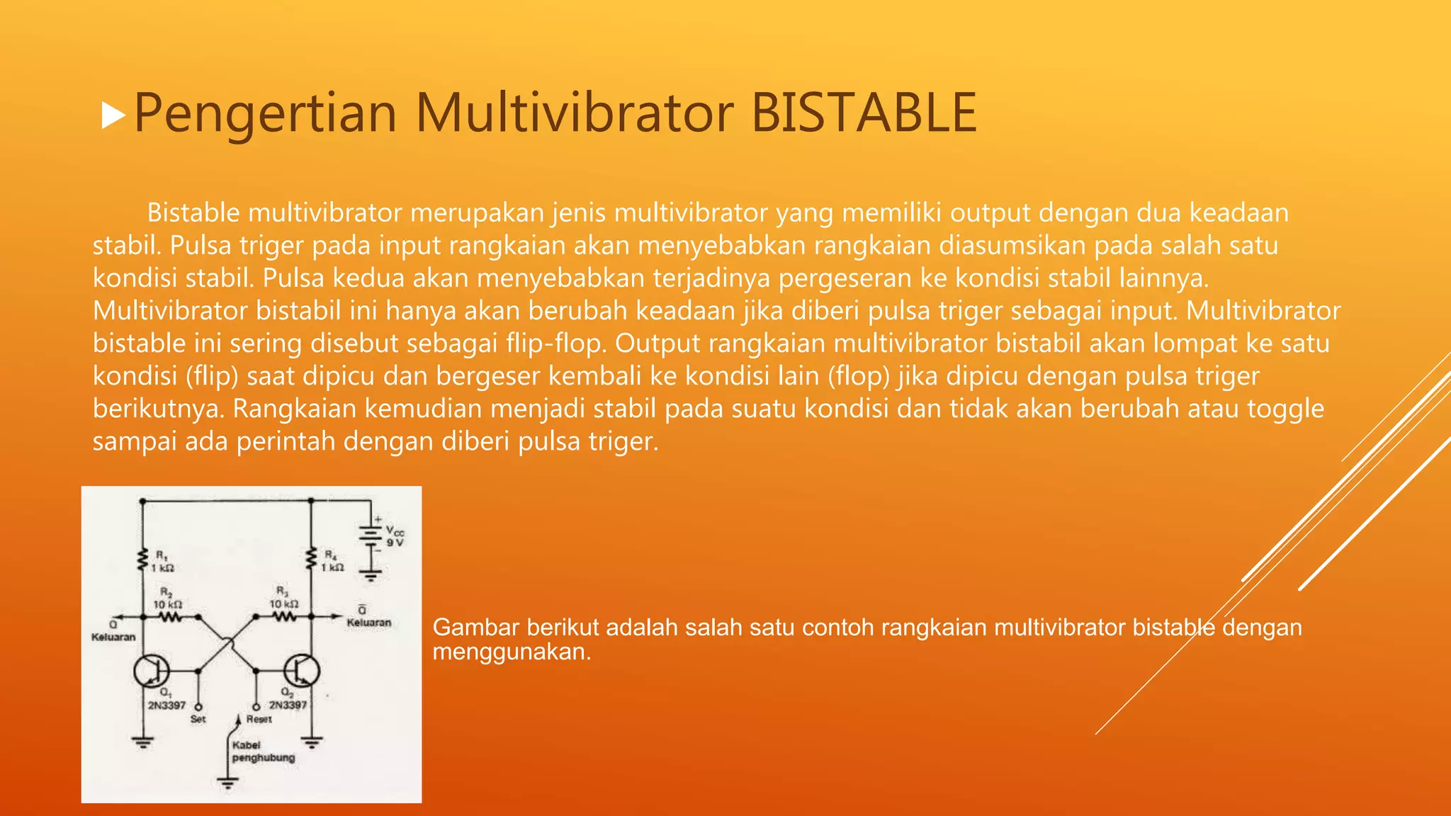 Multivibrator Bestable | PPTX