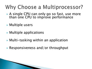 Multivector and multiprocessor | PPTX