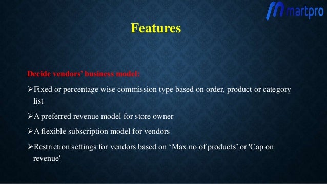 Multi vendor e commerce platform | PPT