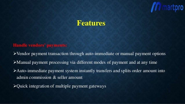 Multi vendor e commerce platform | PPTX