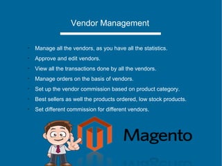 Multi vendor marketplace extension | PPT | Business | Business and Finance