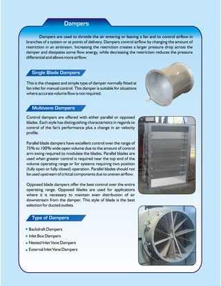 Multivent Engineers, Yamunanagar, Industrial Fans | PDF