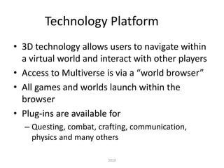 Multiverse | PPTX | Internet | Computing