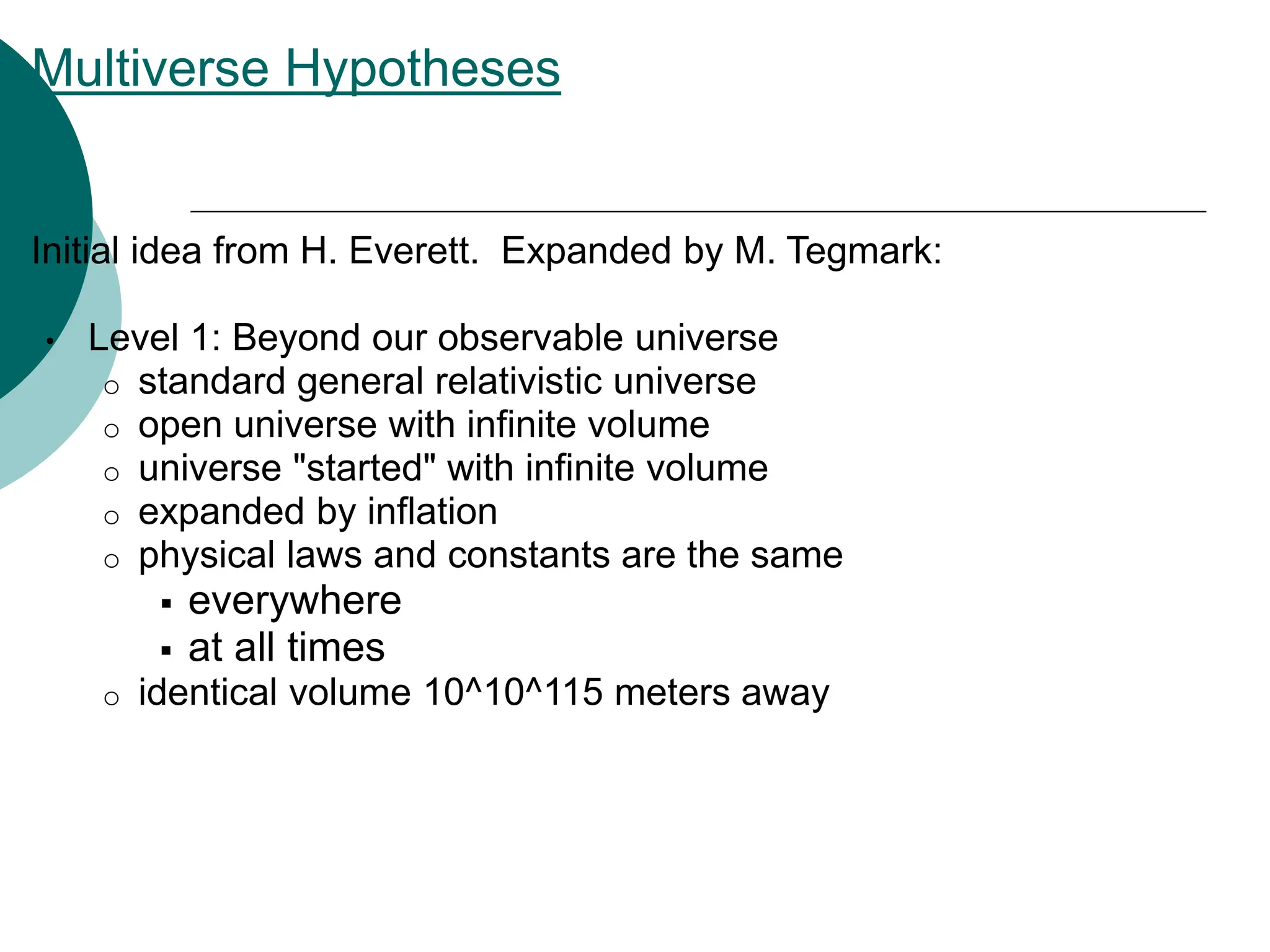 Multiverses.ppt kdsticseivcukkccunbcdshk | PPT