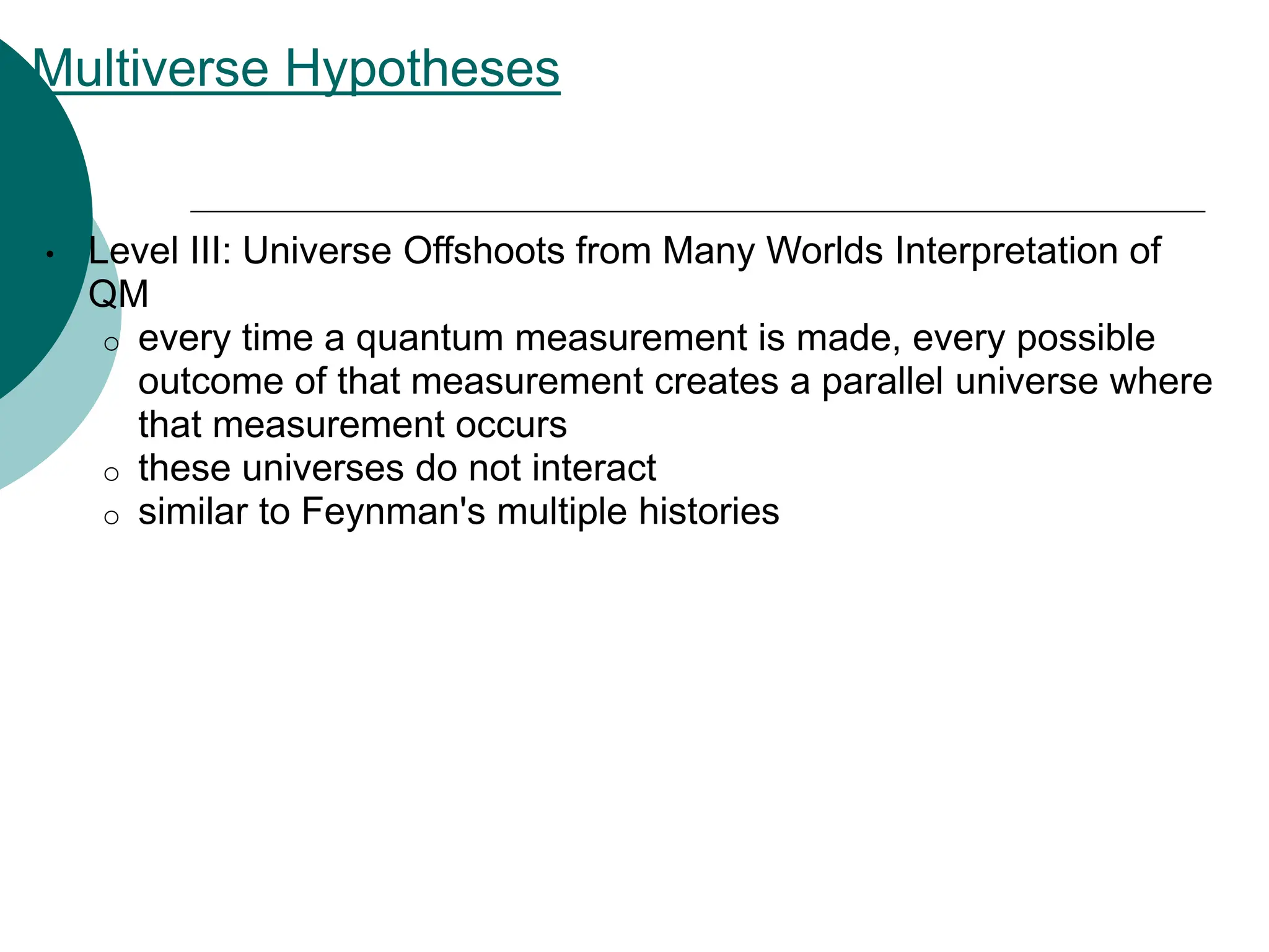 Multiverses.ppt kdsticseivcukkccunbcdshk | PPT