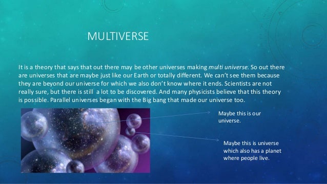Multiverse Meaning