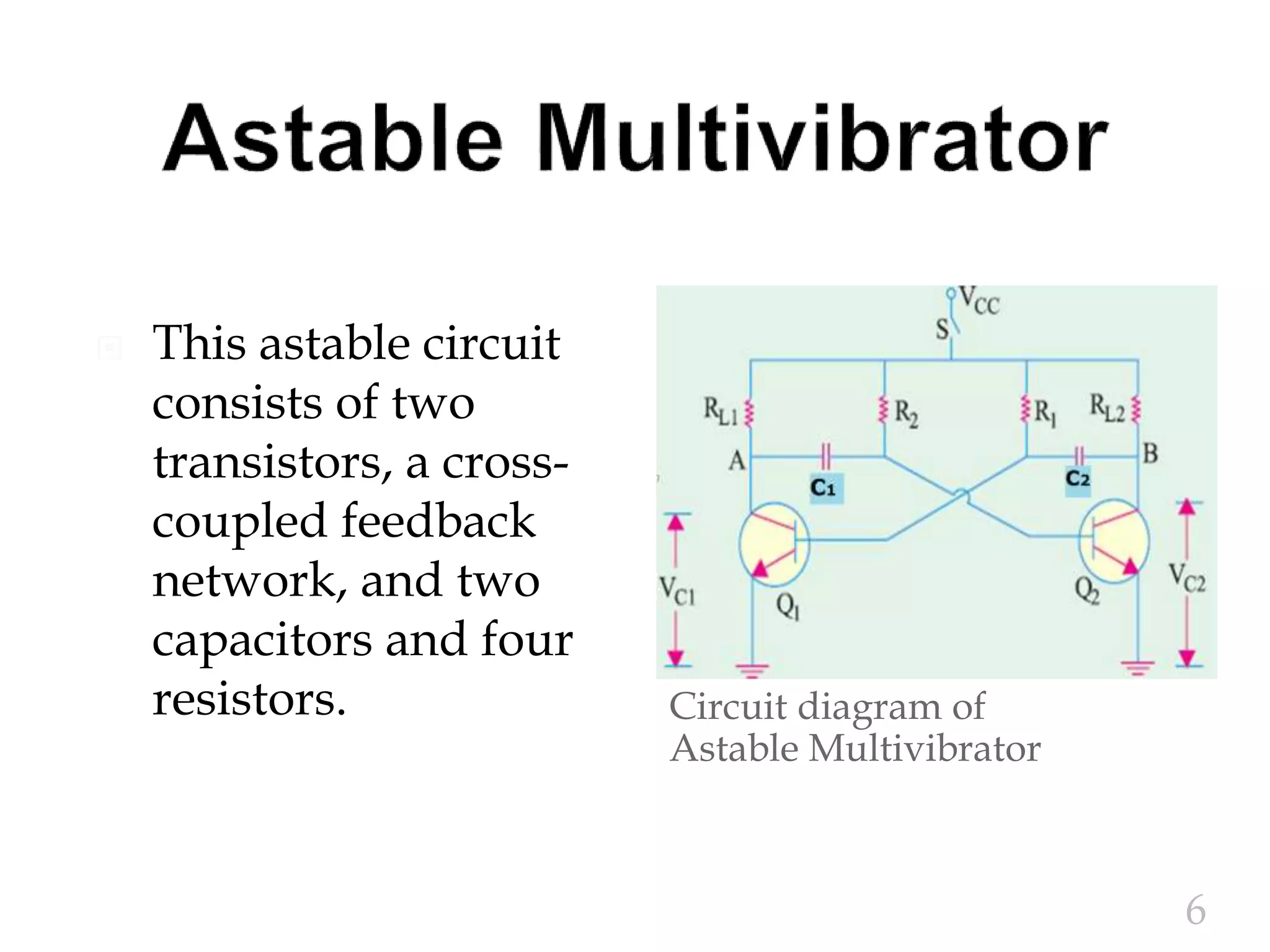 Multivibrator | PPTX