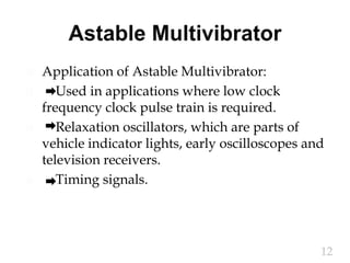 Multivibrator | PPTX