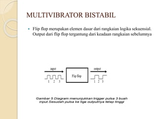 Multivibrator bistabil | PPTX