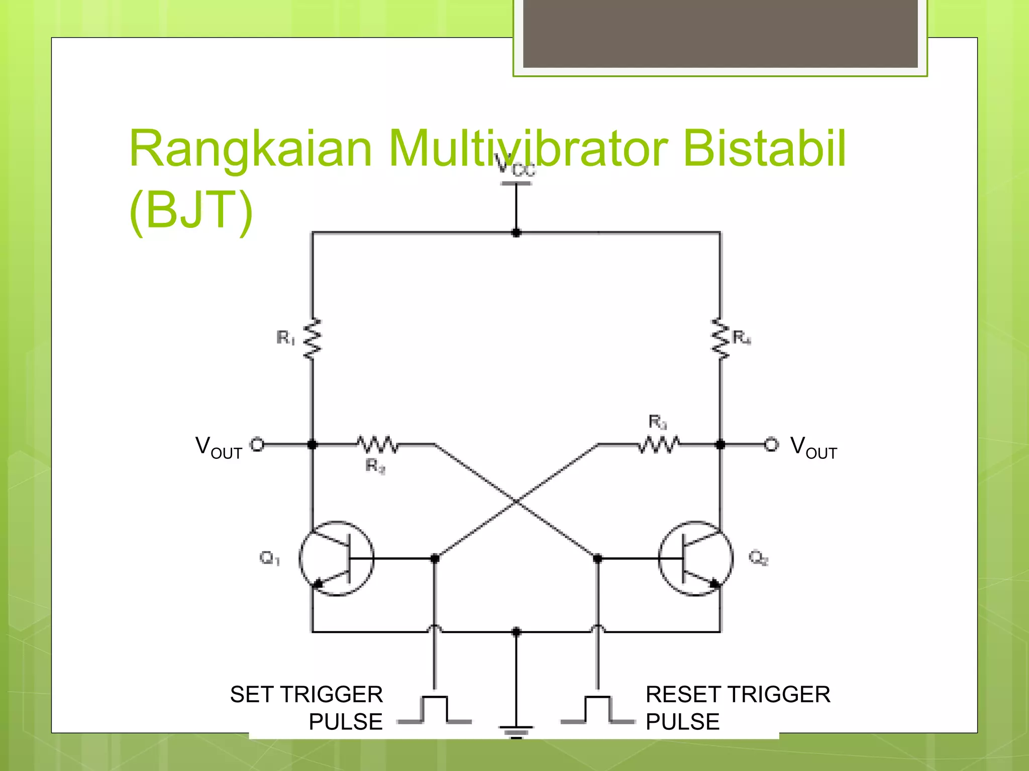 Multivibrator bistabil | PPTX