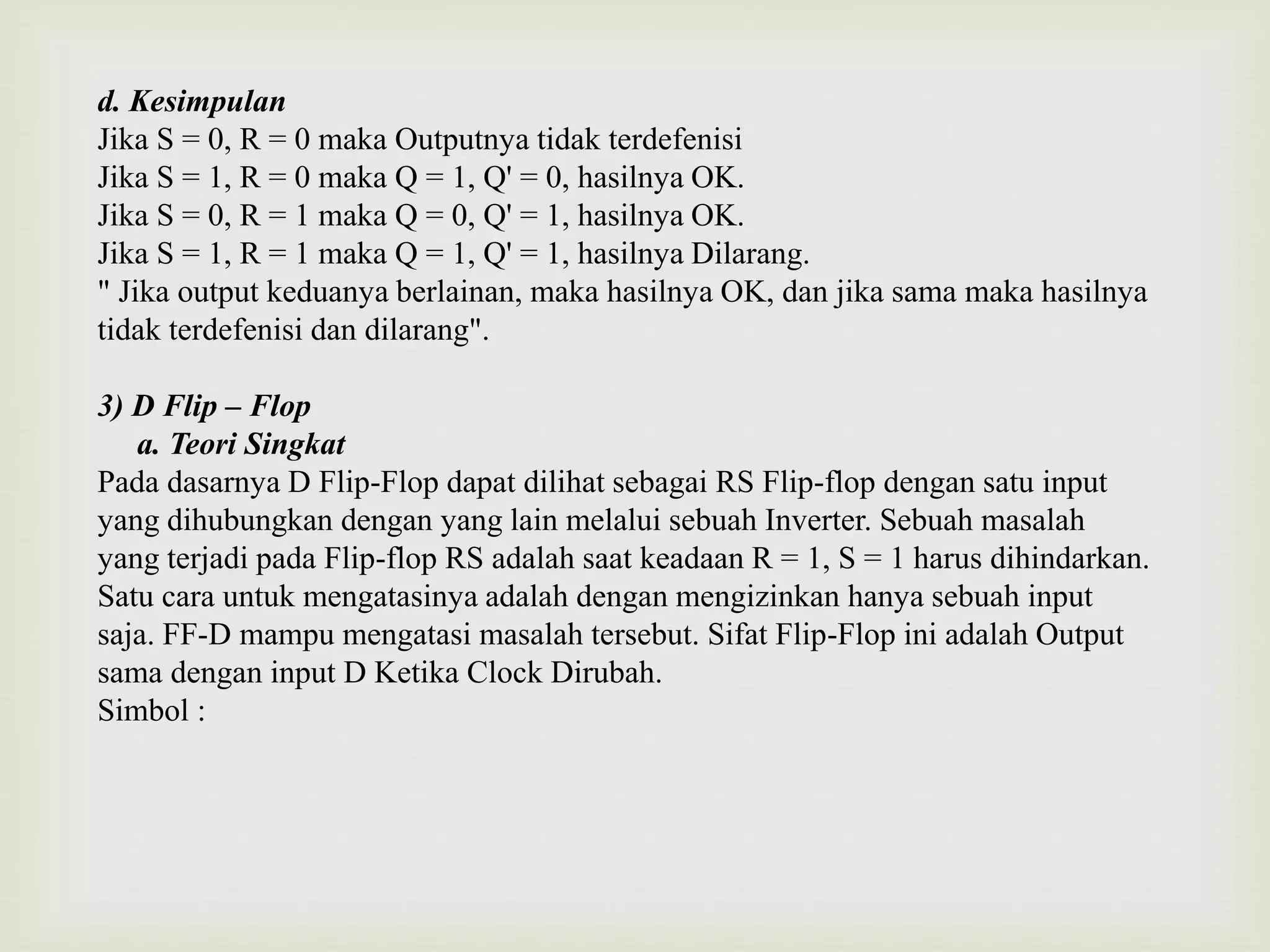 Multivibrator bistabil | PPTX