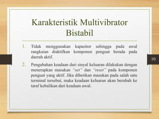 Multivibrator bistabil | PPTX