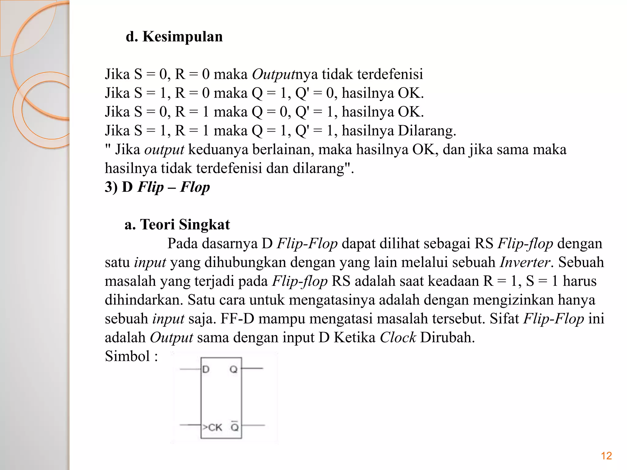 Multivibrator Bistabil | PPTX