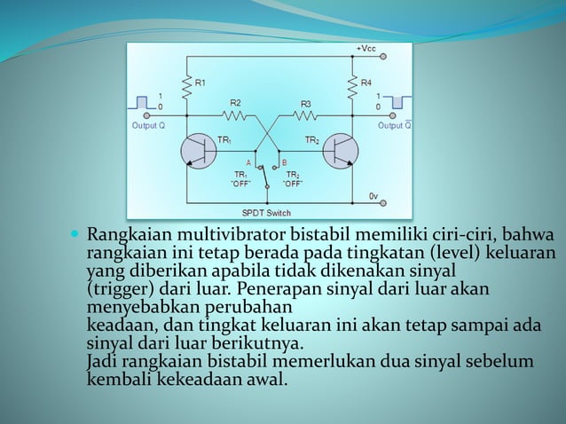 Multivibrator bistable. | PPTX