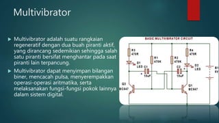 Multivibrator Bistabil | PPT