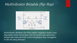 Multivibrator Bistabil | PPT