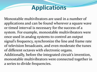 Multivibrators | PPTX
