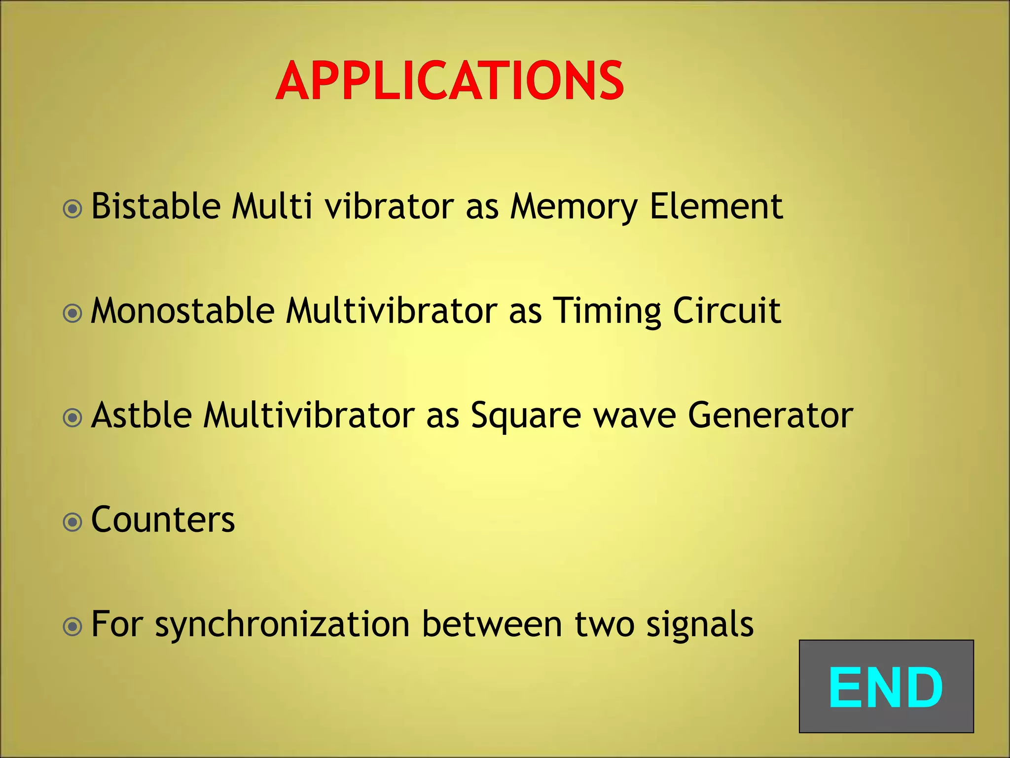 Multivibrators | PPT