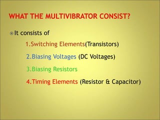 Multivibrators | PPT