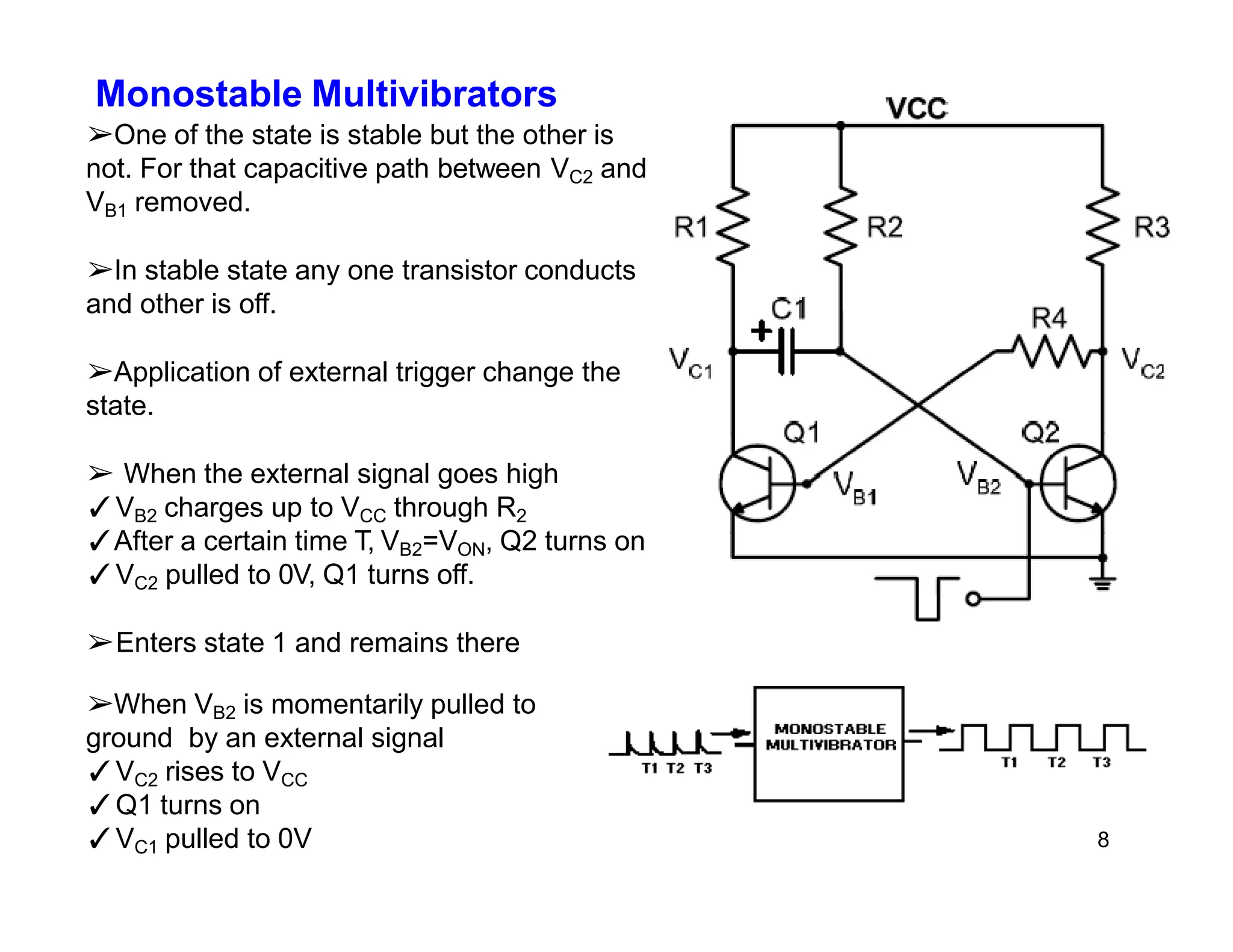Multivibrators-Astable, Bistable and Monostable.pptx