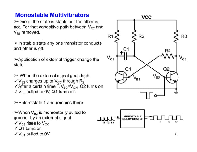 Multivibrators-Astable, Bistable and Monostable.pptx | Consumer Electronics | Technology & Computing