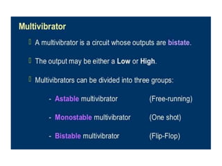 Multivibrators (1) | PPT
