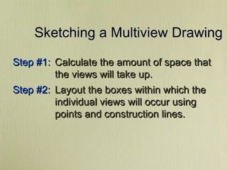 AST 406 Multi-View Drawing | PPT