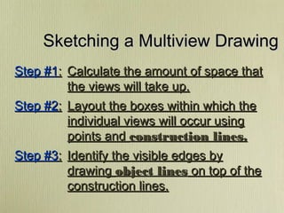 AST 406 Multi-View Drawing | PPT