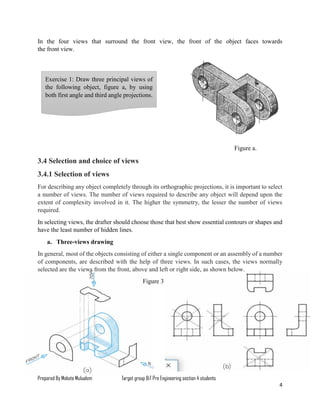 Introduction to Multi-view Drawing | PDF