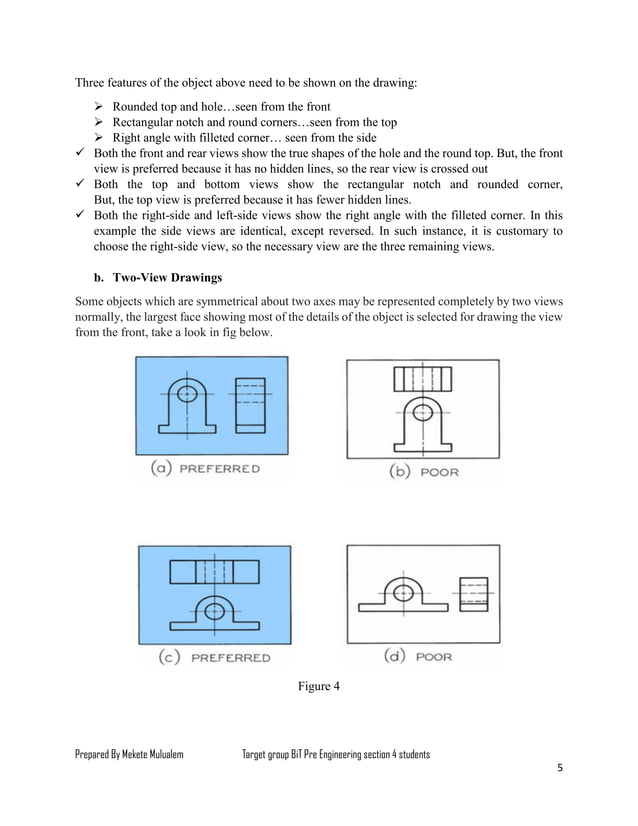 Introduction to Multi-view Drawing | PDF | 3-D Graphics | Computer ...