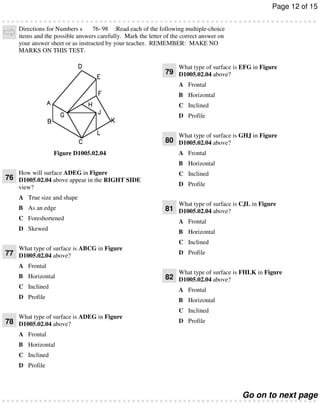 Multiview drawingtest | PDF