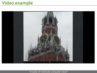 Multiview Imaging HW Overview | PPT
