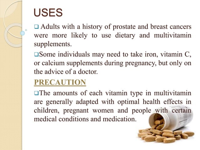 Multivitamins and metformin induced b12 deficiency | PPTX