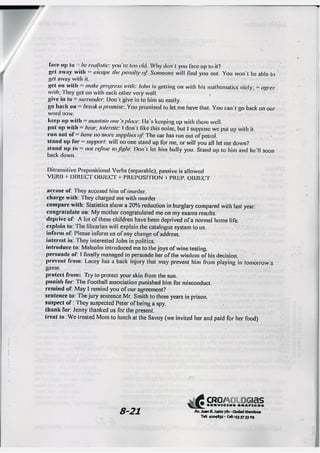 Multi Word Verbs | PDF