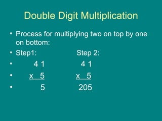 Mult Power Point | PPT