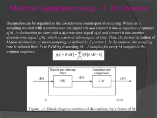 Multrate dsp | PPT