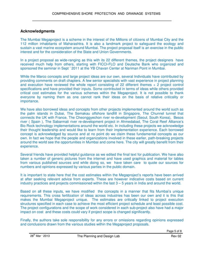 Mumbai comprehensive shore_protection_and_drainage_systems | PDF ...