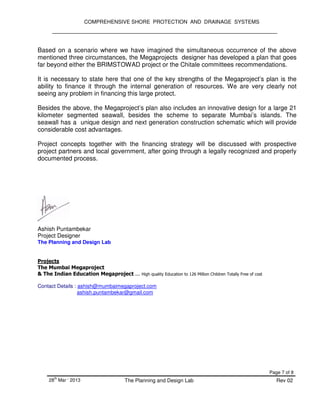 Mumbai comprehensive shore_protection_and_drainage_systems | PDF ...