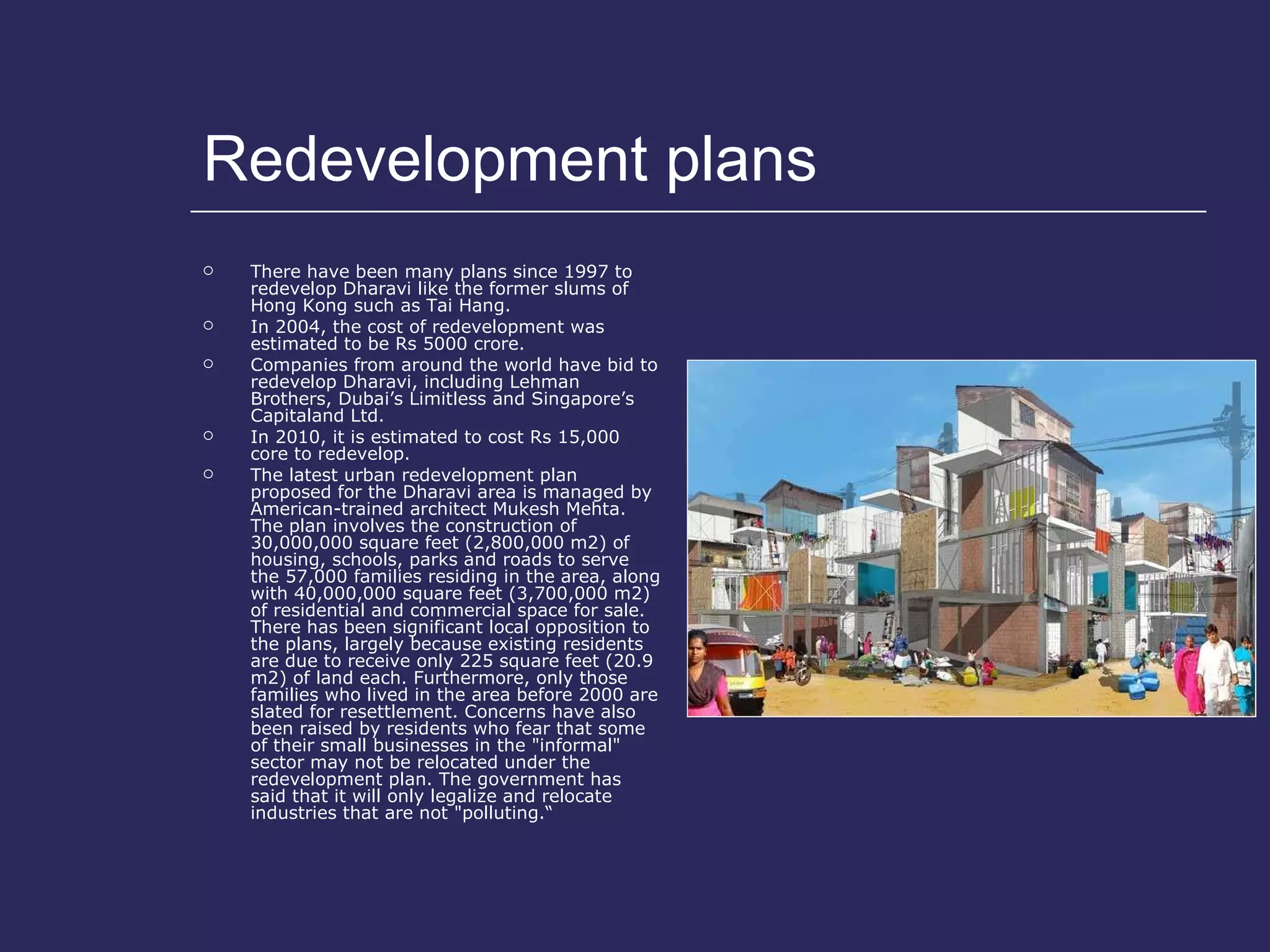 Mumbai – Redevelopment of Dharavi RA.ppt