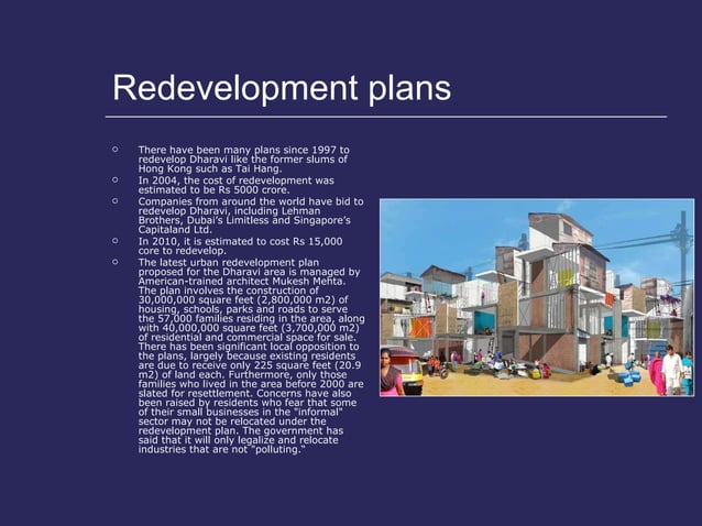 Mumbai – Redevelopment of Dharavi RA.ppt