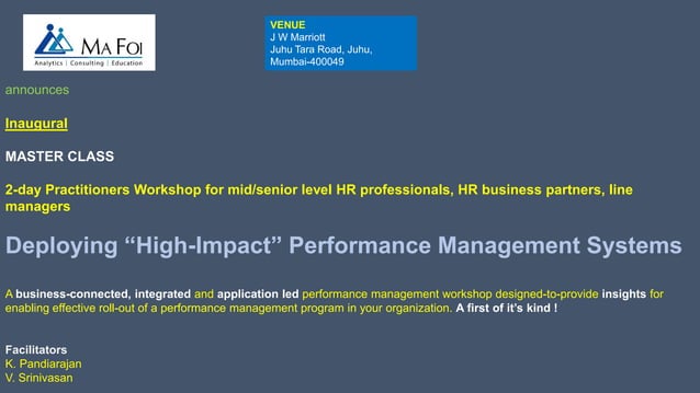 MDP Program - Mumbai | PDF