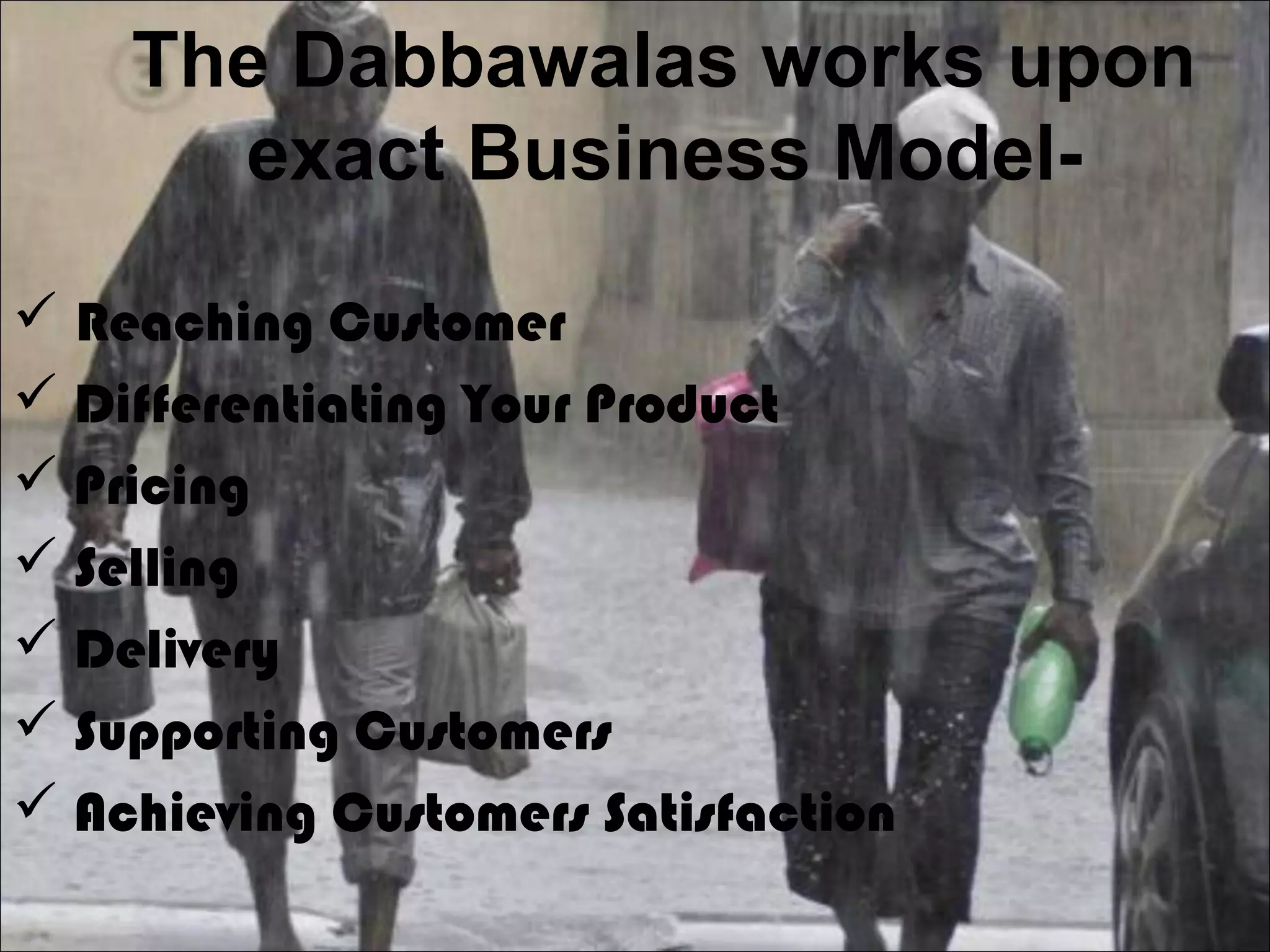 Mumbai dabbawala | PPT